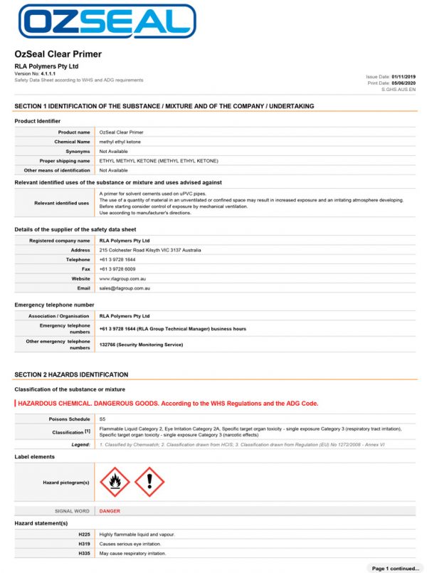 Plumbing products brochures and technical specifications