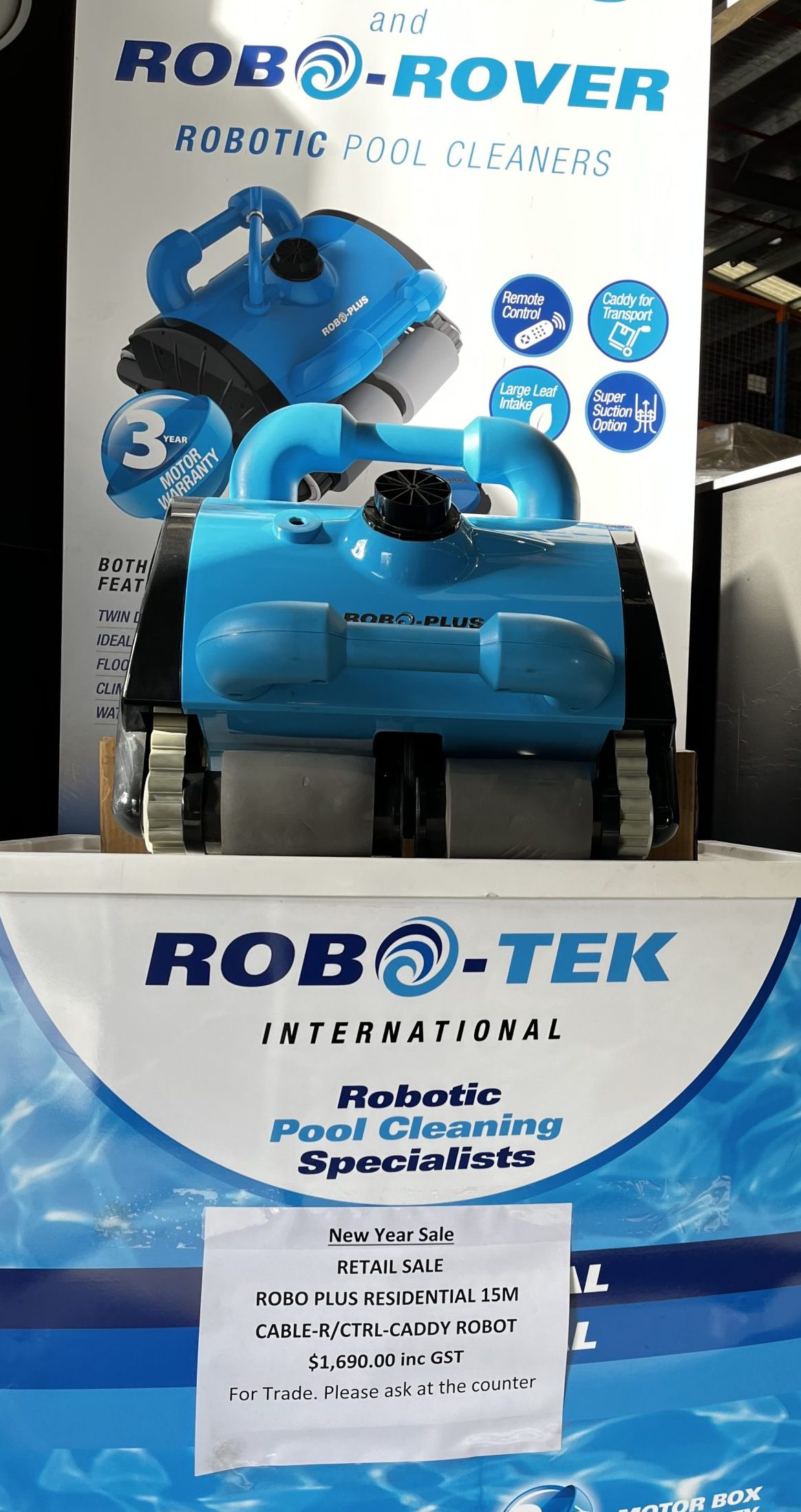 Robo-Tek Christmas Offer at Eagles The Plumbing Shop